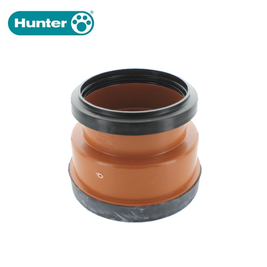 Hunter 110mm Drain Connector PVC-U to Thinwall Clay - Terracotta ...