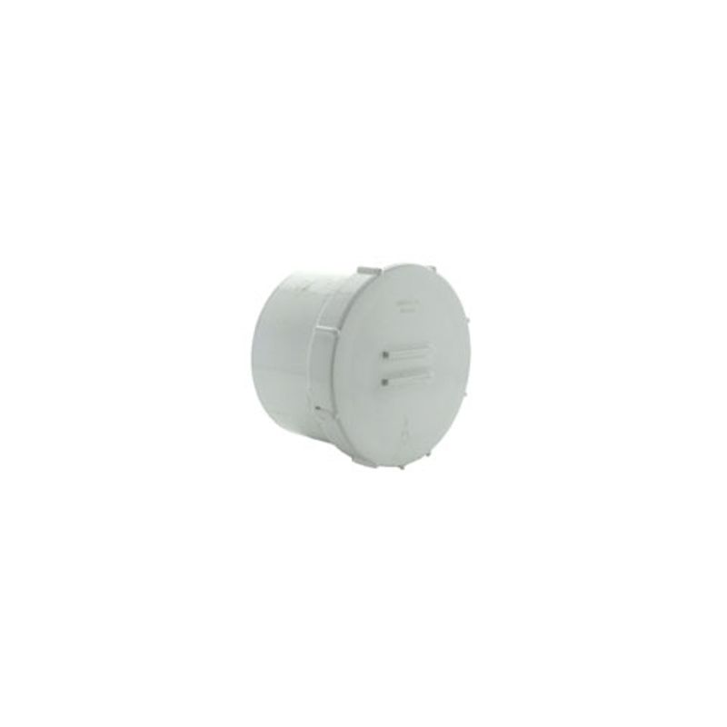 Hunter 110mm Plastic Soil Pipe Access Cap Spigot Tail - White ...