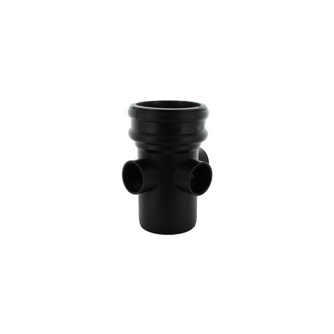 Hunter 110mm Soil Pipe Boss Pipe Spigot Tail - Foundry Finish ...
