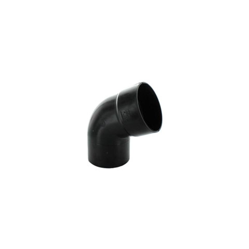 Hunter 110mm Plastic Soil Pipe 112.5dg Bottom Offset Bend - Black ...