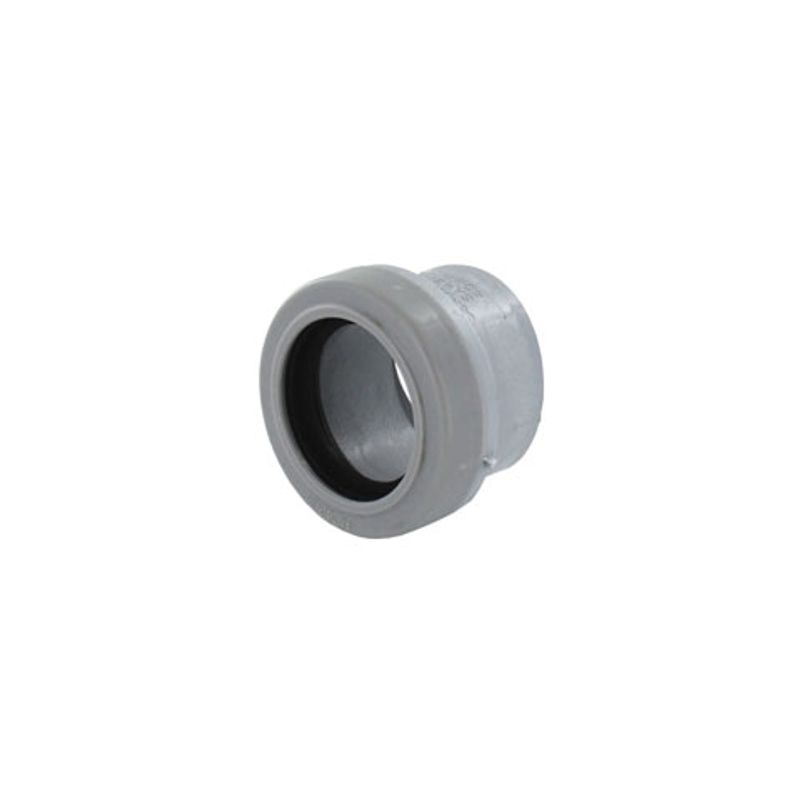 Hunter 50mm Boss Adaptor Push-fit - Grey | Drainage Superstore®