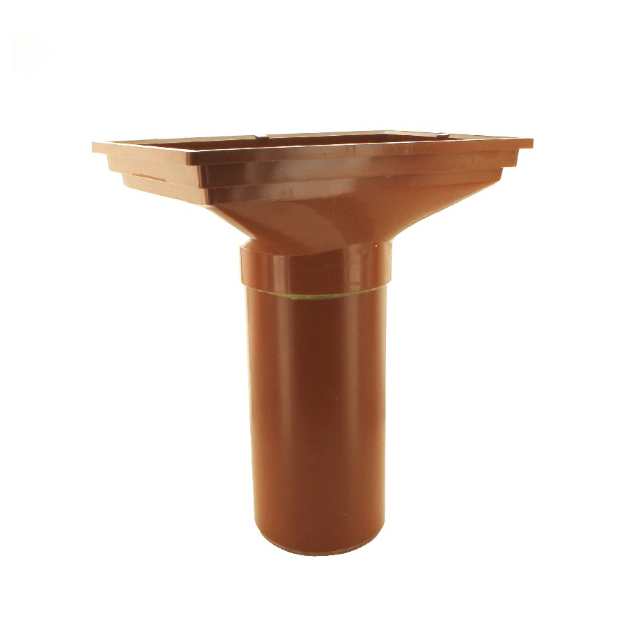 Hunter 110mm Back Inlet Hopper - 300mm Spigot | Drainage Superstore®