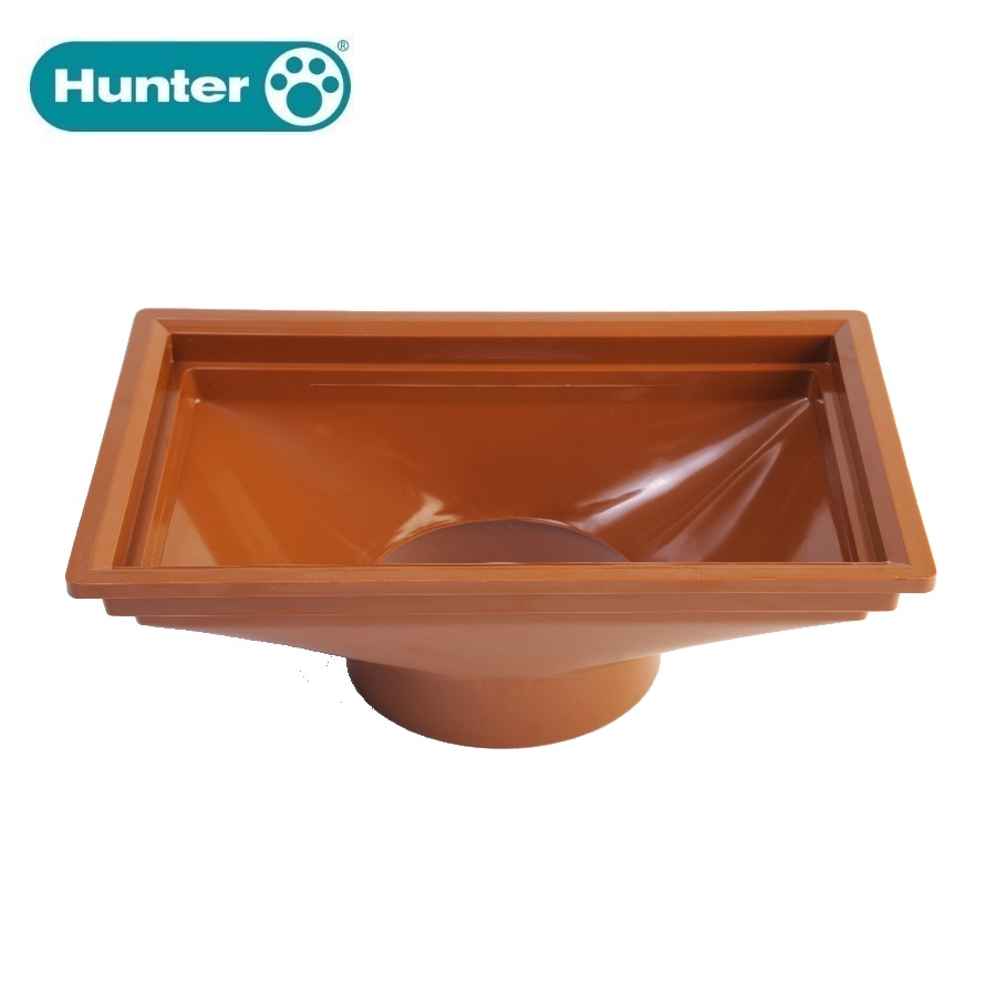 Hunter 110mm Back Inlet Hopper Socket Body Only | Drainage Superstore®