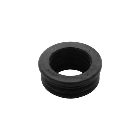Hunter 40mm Flexible Boss Adaptor - Black | Drainage Superstore®