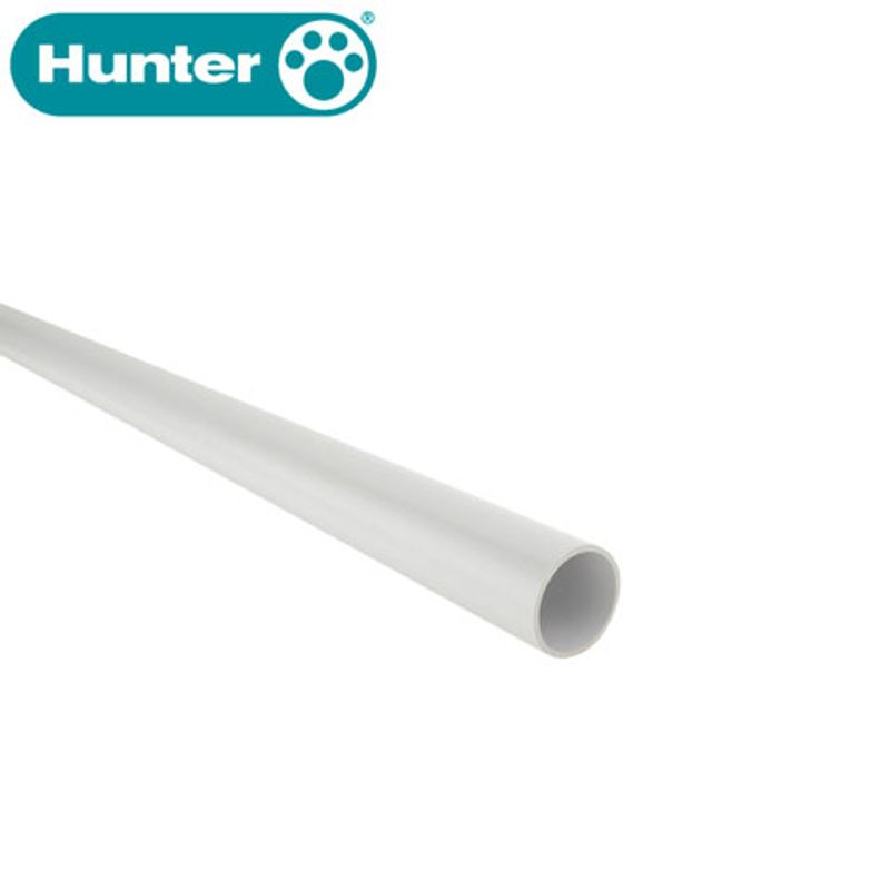 Hunter 32mm Plain End Plastic Waste Pipe - 3m White | Drainage Superstore®