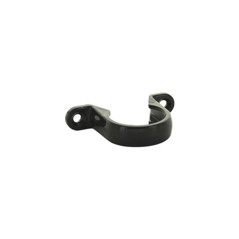 Hunter 50mm Solvent Plastic Waste Pipe Saddle Bracket - Black ...