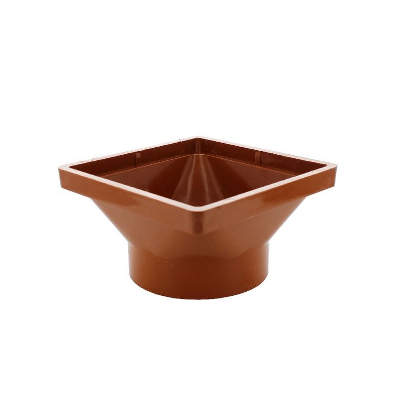 Hunter 110mm Square Hopper Socket | Drainage Superstore®