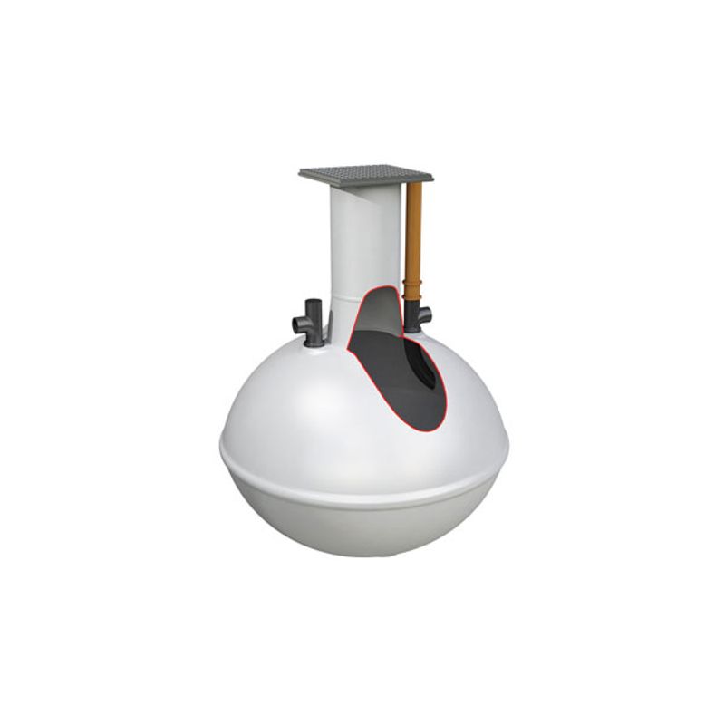 Klargester Alpha 5 Person 2800L Septic Tank 1000mm Invert | Drainage ...