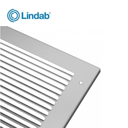Lindab Ventilation Pressed Steel Grille White - 150mm x 150mm ...