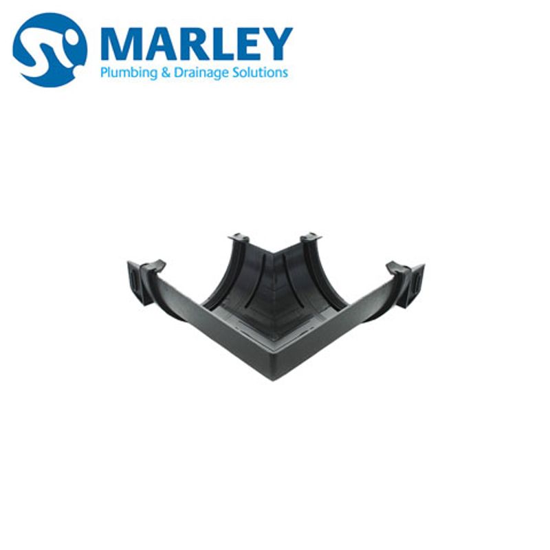 Marley 125mm 90dg Internal Angle Foundry Finish Drainage Superstore®