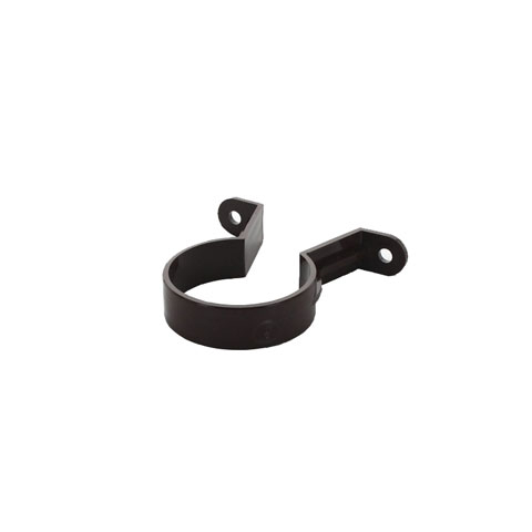 Marley 68mm Circular One Piece Pipe Clip - Brown | Drainage Superstore®