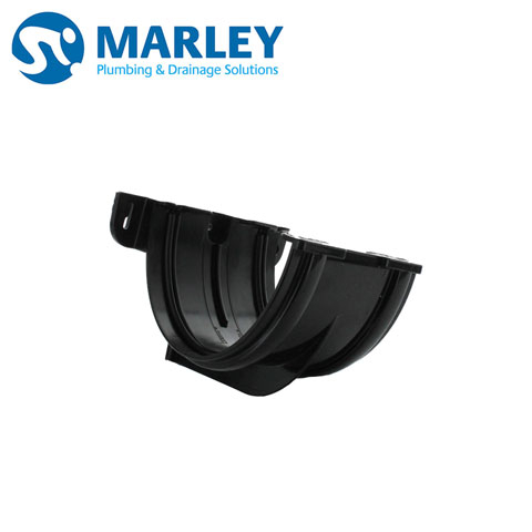 Marley Deepflow 110mm x 75mm Union Clip - Black | Drainage Superstore®