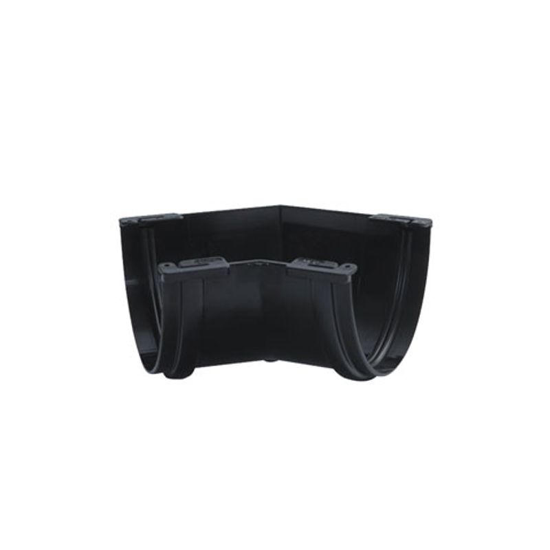 Marley Deepflow150 150mm x 98mm 45dg Angle - Black | Drainage Superstore®