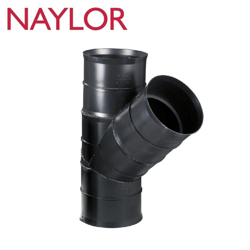 Naylor MetroDrain 45dg Y Junction 150mm | Drainage Superstore®