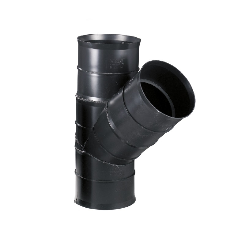 Naylor MetroDrain 45 Degree Surface Water Y Junction - 225mm | Drainage ...