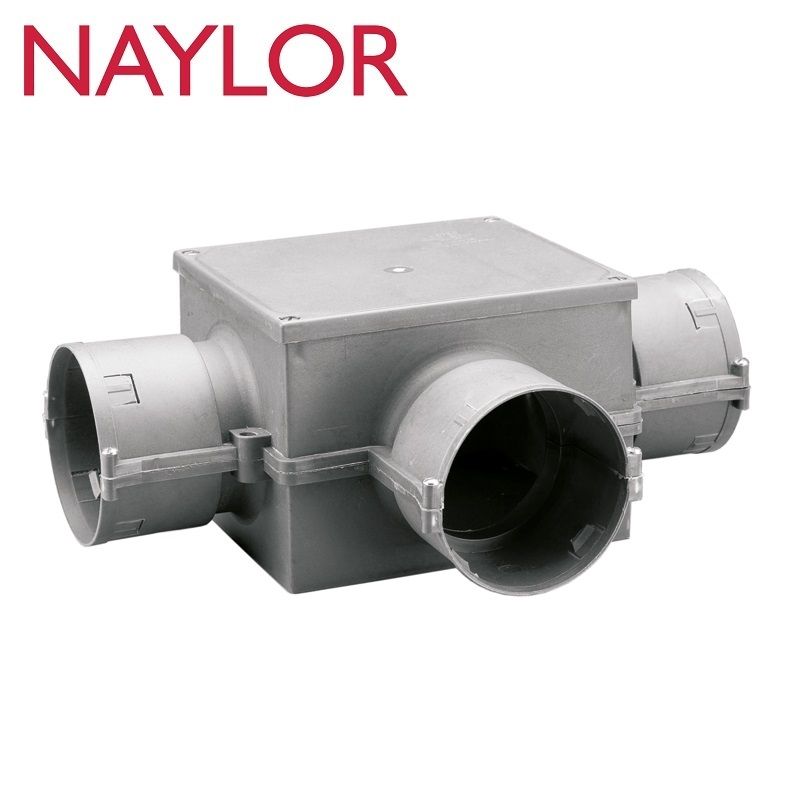 Naylor MetroDuct T Box 105 x 105mm | Drainage Superstore®