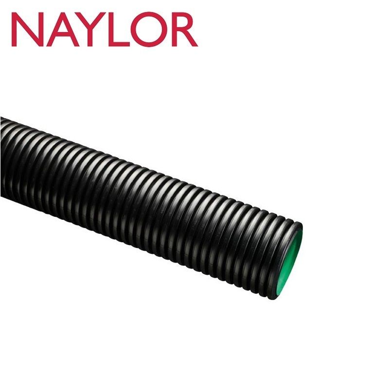 Naylor MetroDrain Solid Twinwall Pipe 225mm x 6m | Drainage Superstore®