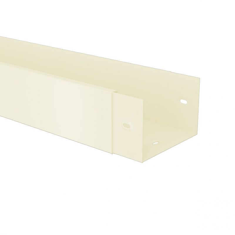 Alumasc GX Joggle 3 Metre Gutter Assembly in Pearl White - 100mm x 75mm ...