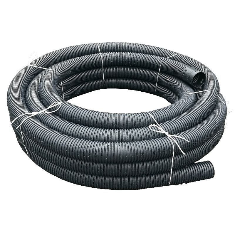 Naylor Perforated Land Drain Coil Pipe - 100mm x 25m | Drainage Superstore®
