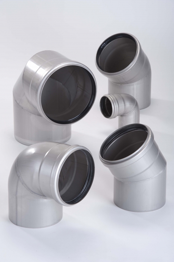 ACO 304 Grade Stainless Steel Single Socketed Pipe 15 Degree Bend ...