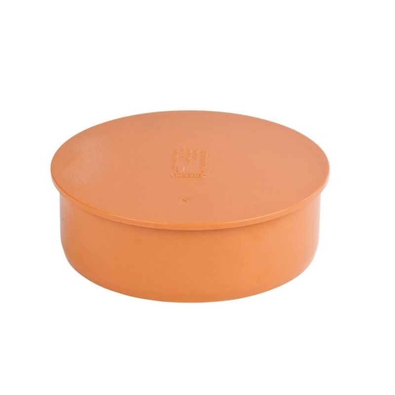 UltraRib Plain Ended Socket Plug - 300mm | Drainage Superstore®