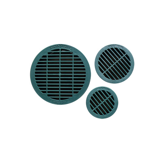 Polylok 153mm Green Drainage Pipe Grate - Pack of 25 | Drainage Superstore®