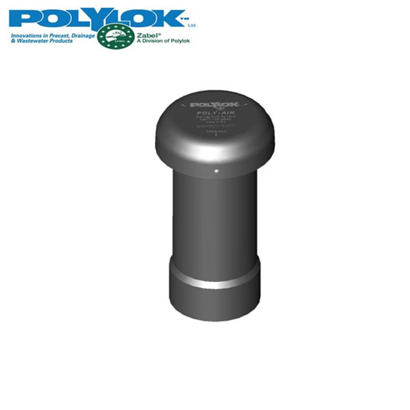 Polylok Poly-air 153mm Carbon Vent Filter with 153mm x 110mm Reducing ...