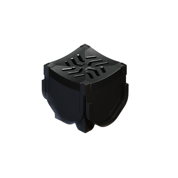 Polypipe Channel Drain Quad Connector | Drainage Superstore®