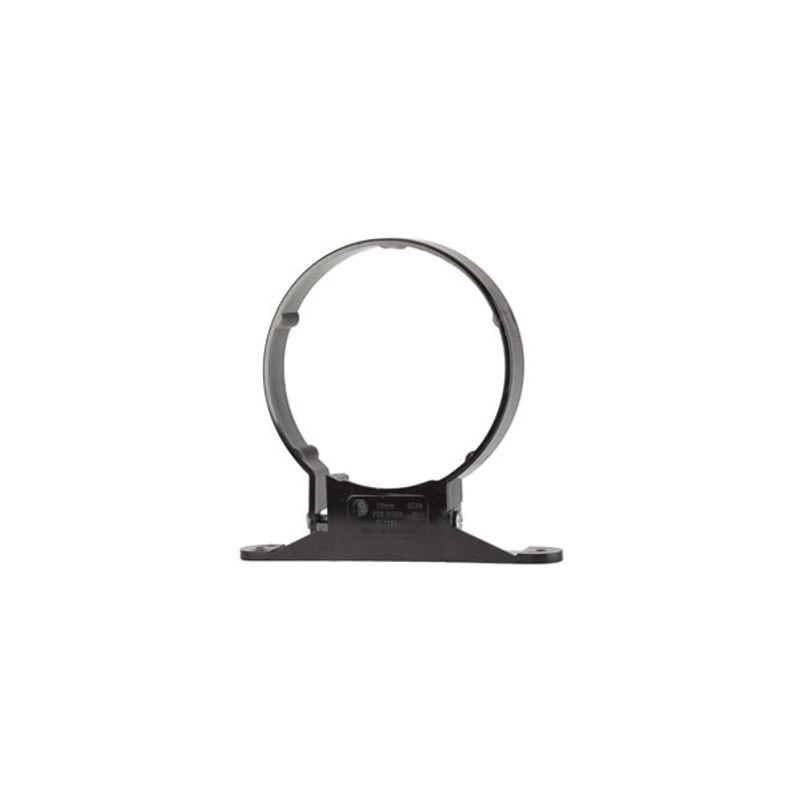 Polypipe Soil 110mm Pipe Clip - Black | Drainage Superstore®