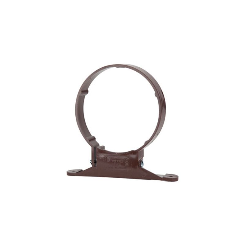 Polypipe Soil 110mm Pipe Clip - Brown | Drainage Superstore®