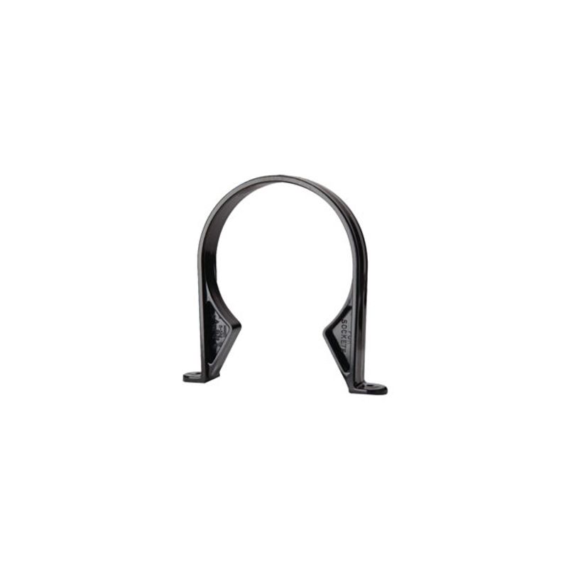 Polypipe Soil 110mm Socket Clip - Black | Drainage Superstore®