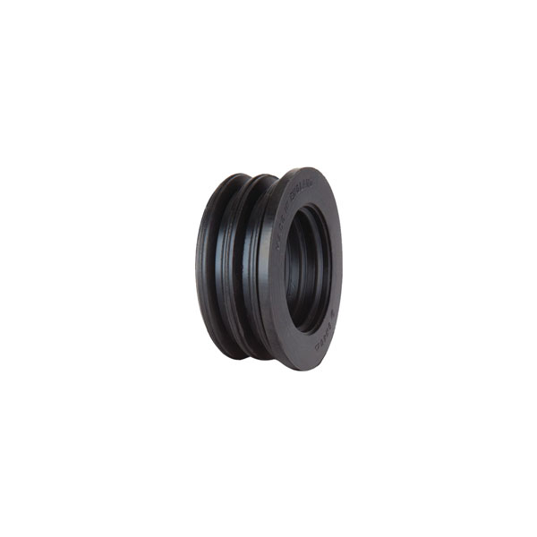 Polypipe Soil Push Fit Rubber Boss Adaptor for 32mm Waste Pipe ...