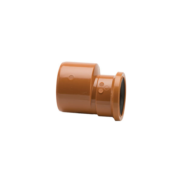 Polypipe Underground Drainage 110mm Level Invert Reducer to 82mm ...
