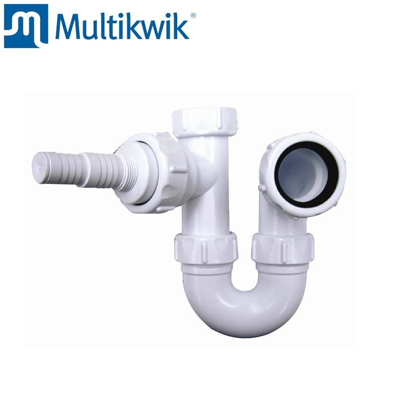 Multikwik Compact Washing Machine Trap - 40mm | Drainage Superstore®