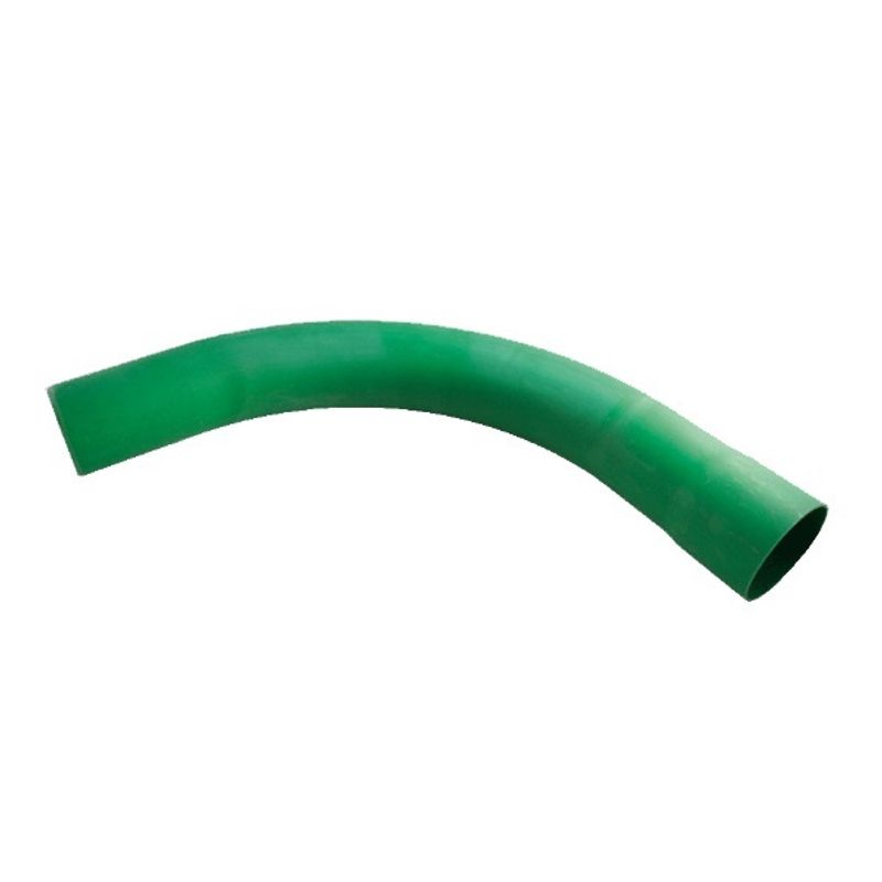 Radius Green CATV Duct 54mm 90 Degree Bend | Drainage Superstore®