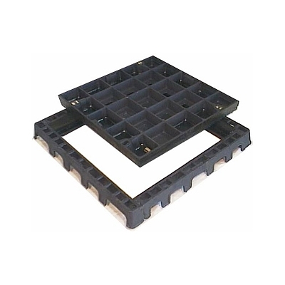 Cast Iron Recessed Manhole Cover and Frame 900mm x 600mm - D400 ...