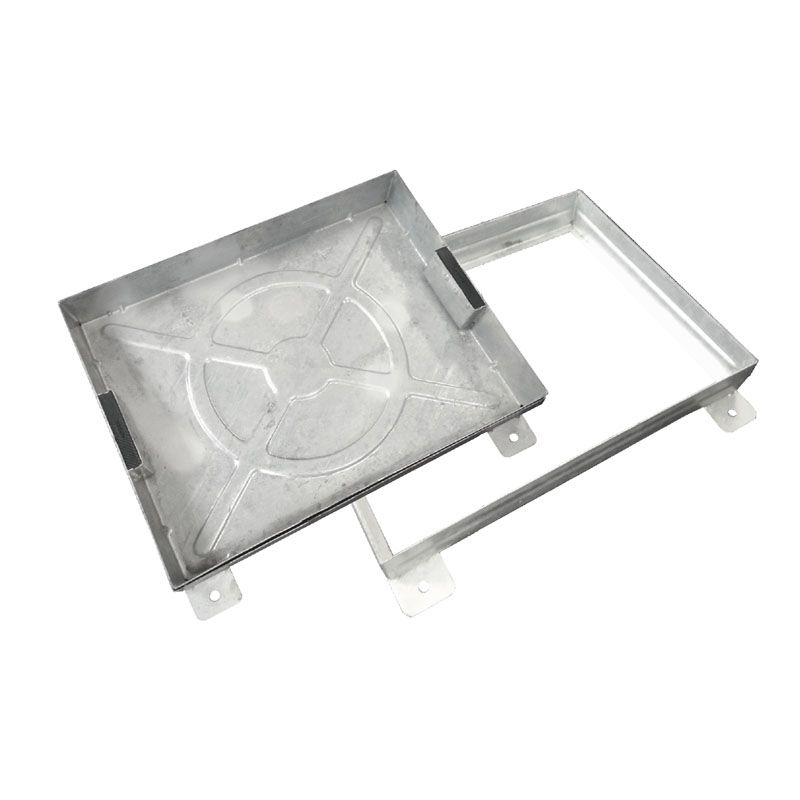 Wrekin Recessed 60mm Block Paving Manhole Cover with Keys 600mm x 450mm ...