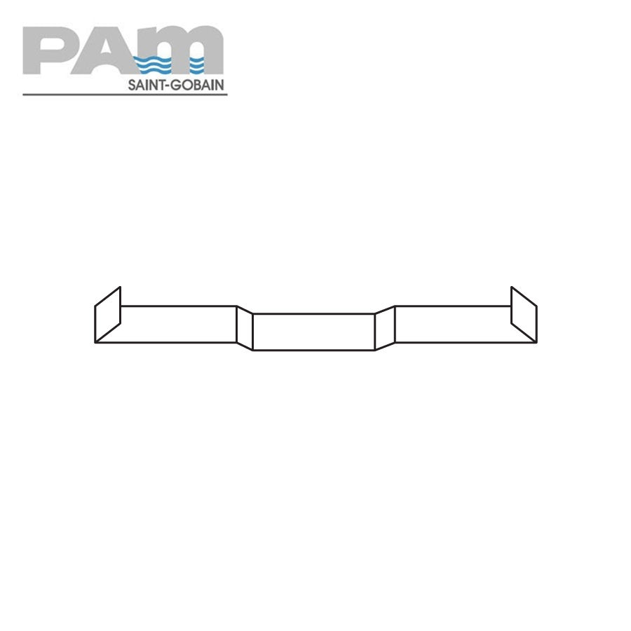 Timesaver Cast Iron Drain Pipe Continuity Clip Pack of 25 - 150mm ...