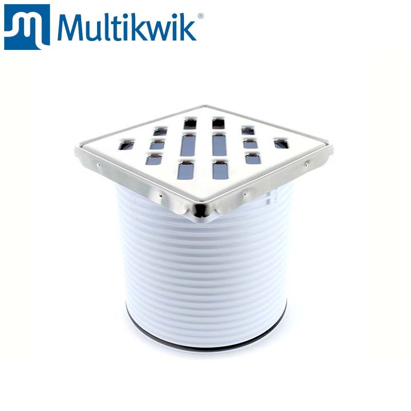 Multikwik Classic Tile Grate and Riser Set | Drainage Superstore®