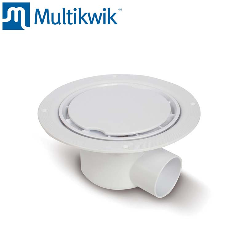 Multikwik Horizontal Anti-Slip Shower Gully for Vinyl Floors with 50mm ...
