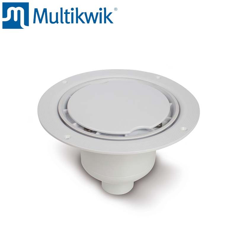 Multikwik Vertical Anti-Slip Shower Gully for Vinyl Floors with 50mm ...