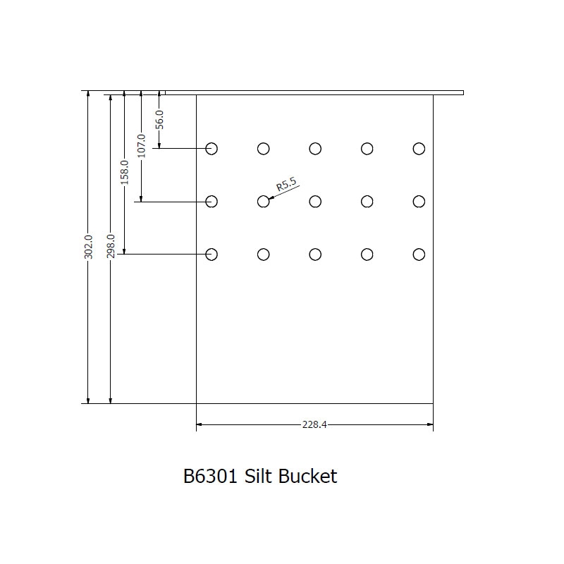 Aluminium Silt Bucket for Yard Gullies | Drainage Superstore®