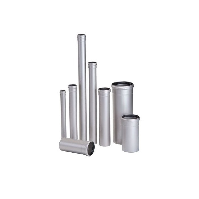 ACO 304 Grade Stainless Steel Socketed Pipe with EPDM Seal - 50mm x ...