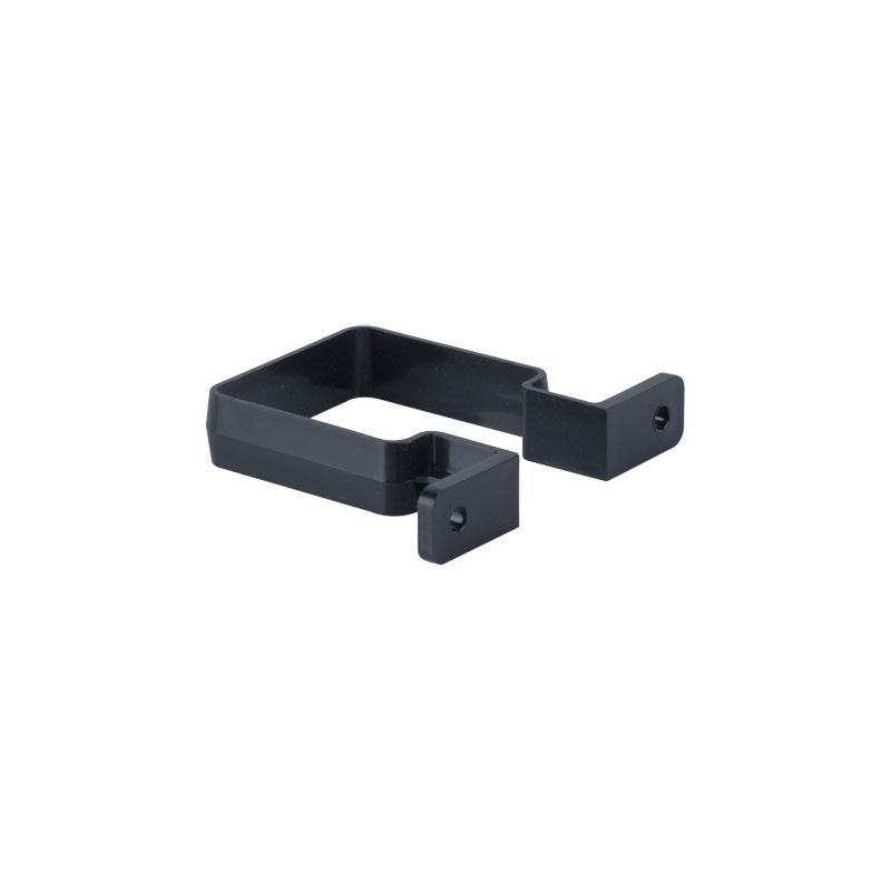 Plastic Guttering Square Downpipe Bracket 65mm - Anthracite Grey ...