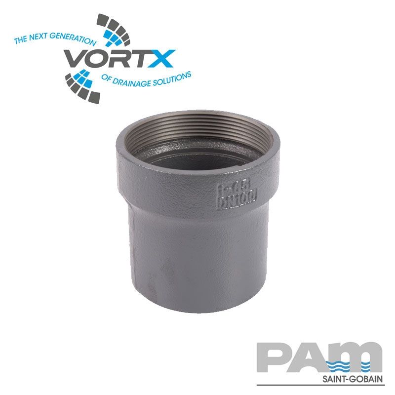 Cast Iron Gully Sumpless Body Non-Trapped 110mm Outlet - Vortx ...