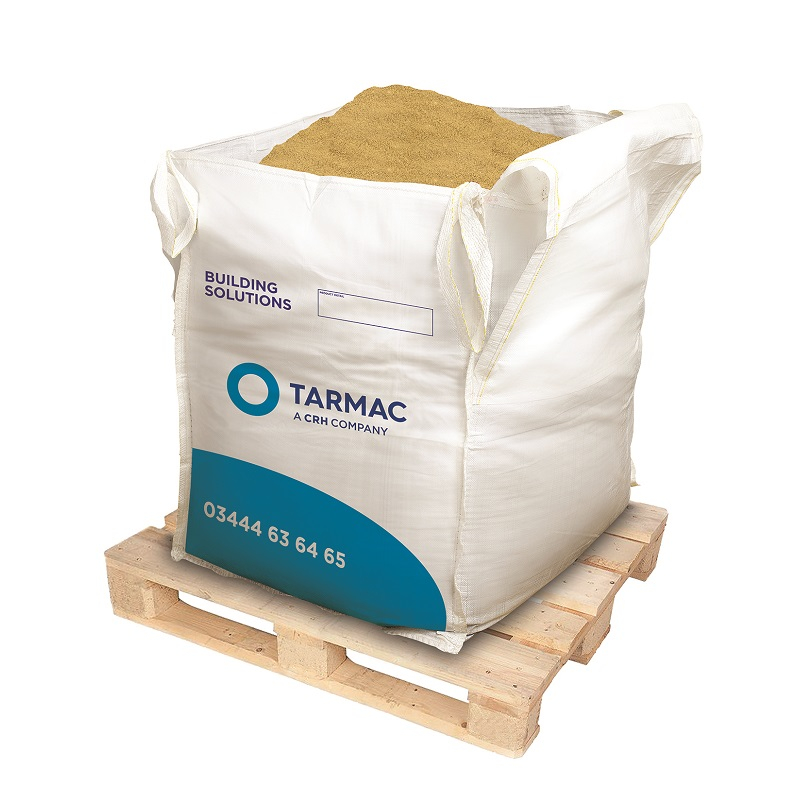 Tarmac Building Aggregate Yellow Building Sand 800kg | Drainage Superstore®