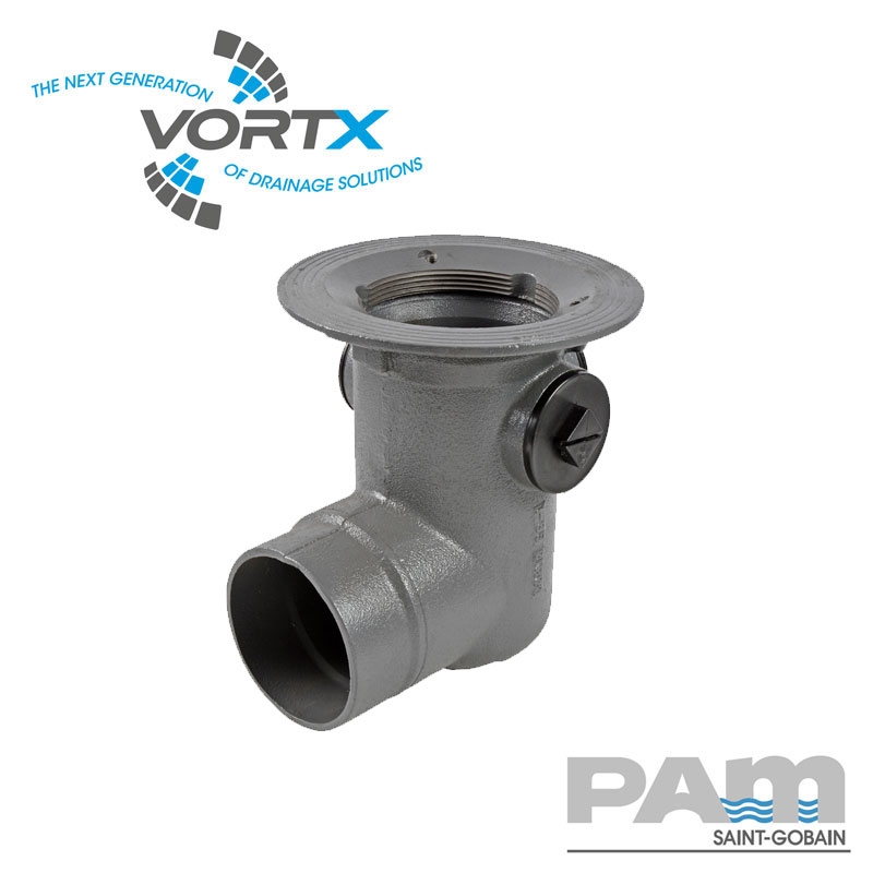 Cast Iron Gully P Trap Body Trapped 110mm Outlet - Vortx | Drainage ...