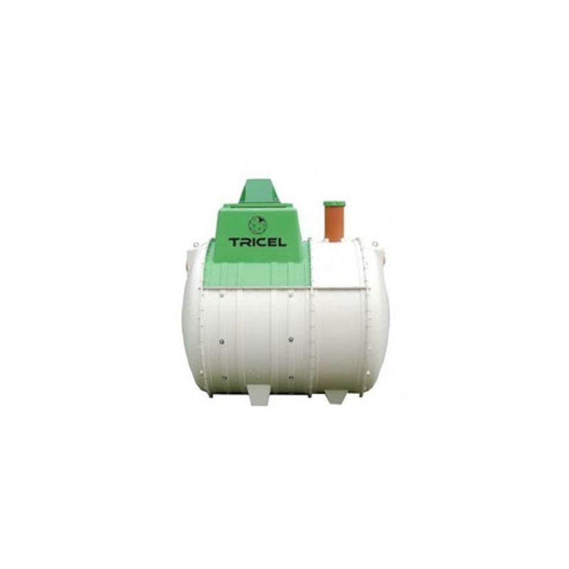 Tricel Novo 6UK Sewage Treatment Plant Gravity Outlet and Alarm ...