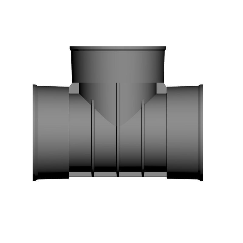 JFC Twinwall Drain Pipe T Branch for Surface Water Drainage - 450mm ...