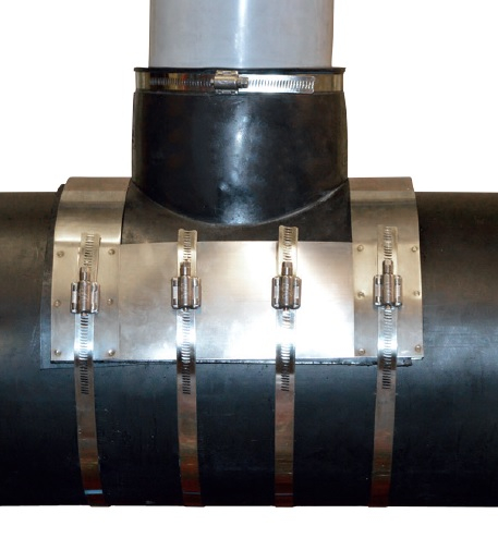 VIPSeal Y Saddle 45 Degree 110mm PVC Lateral Connection - 160mm - 400mm ...